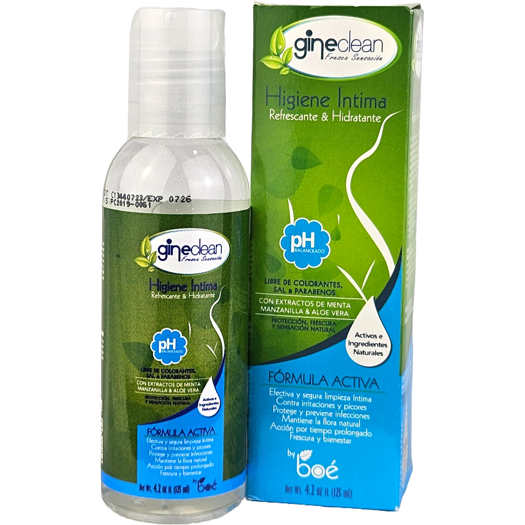 Gineclean Feminine Wash 4.4 oz - Natural Intimate Cleanser with Mint ...